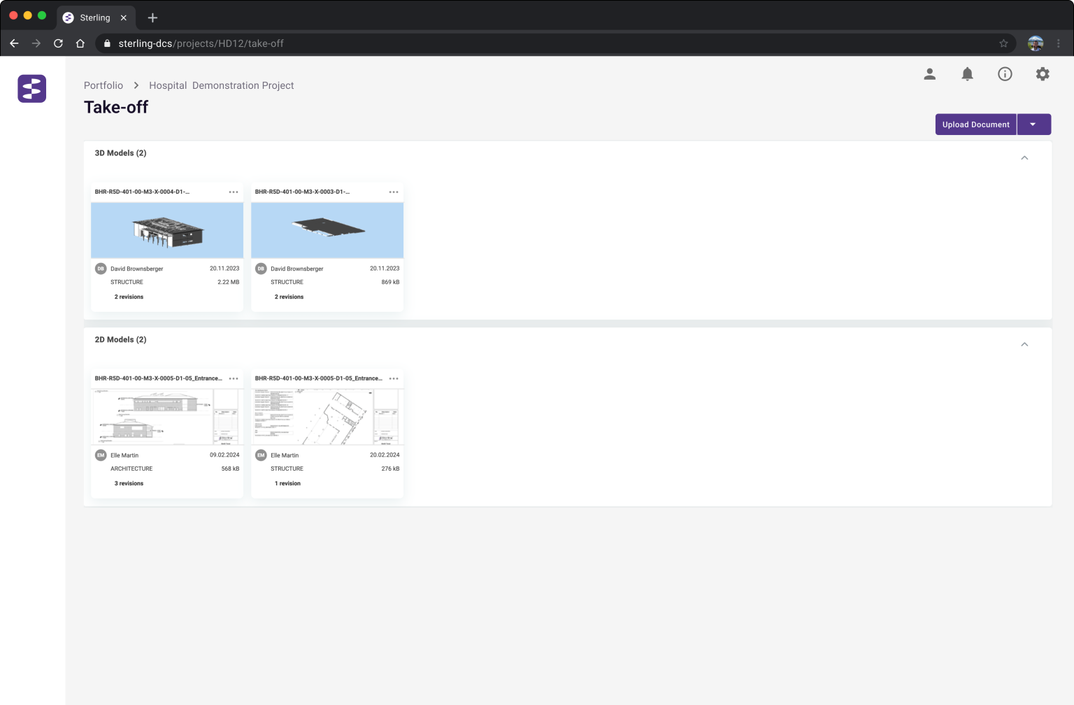 Sterling SaaS - Cost & Carbon Estimating